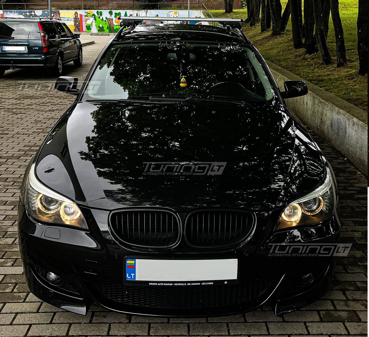 For BMW E60 / E61 Front Bumper M5 style, M look, with fog lights