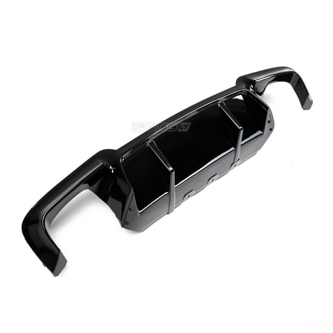 For BMW F10 / F11 Performance Kit with M5 style diffuser, gloss black