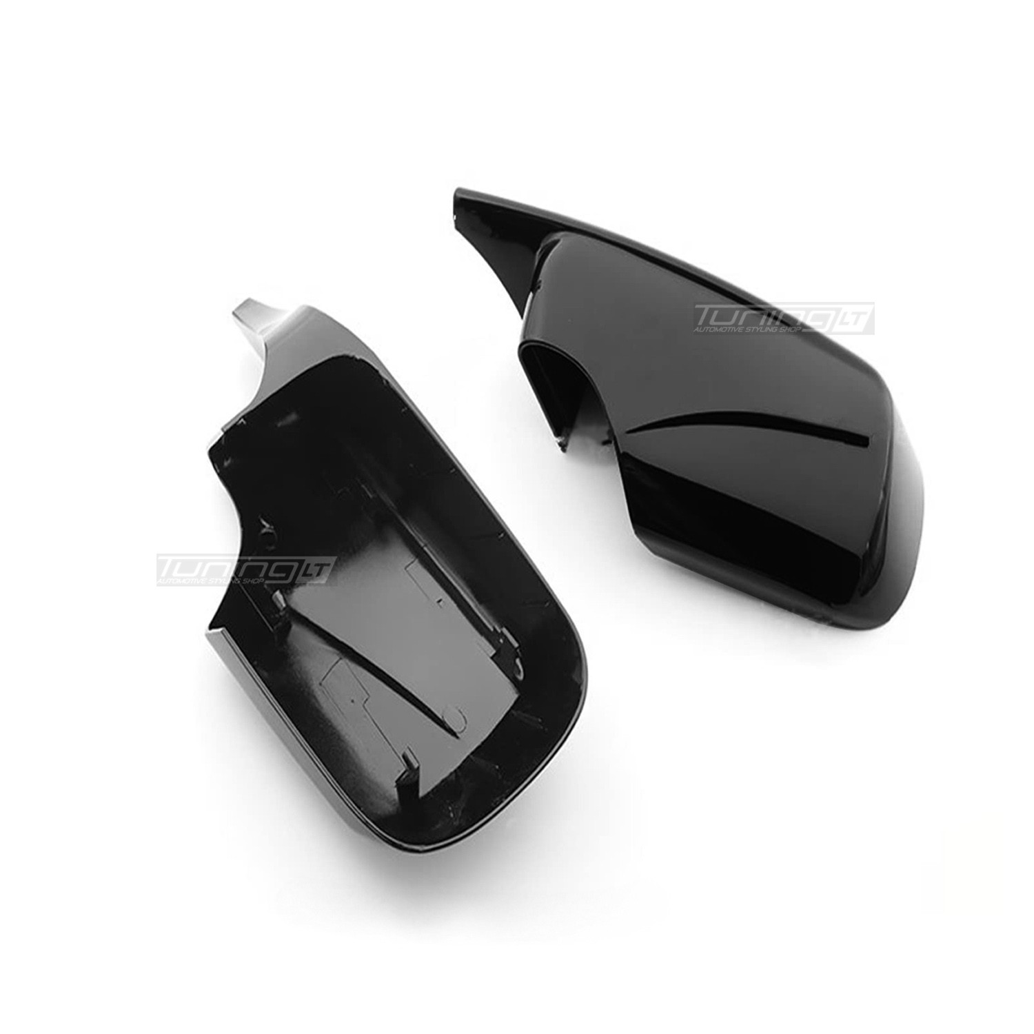 For BMW E39 Mirror Caps, M style Covers, glossy black