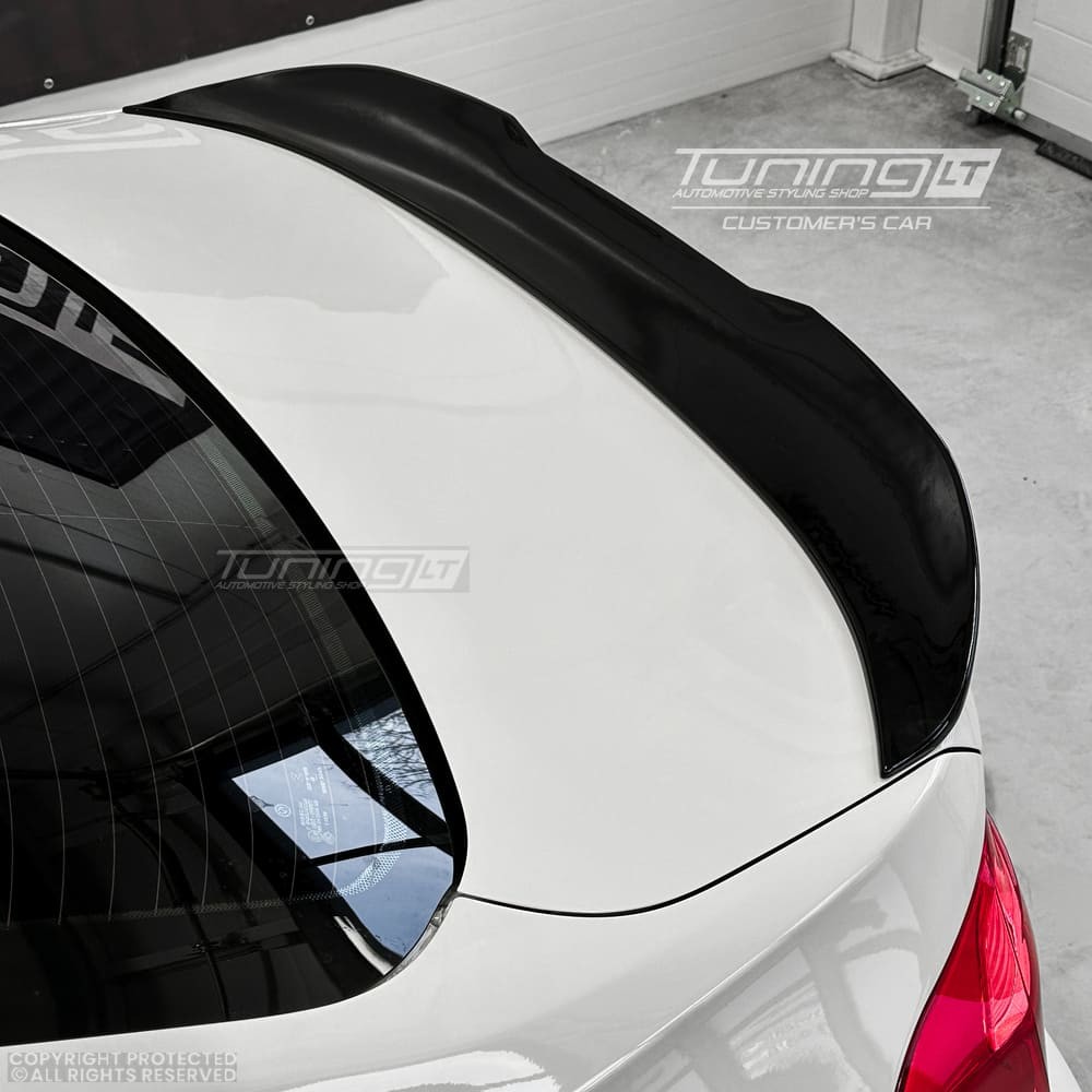For BMW F30 F80 PSM design Boot Spoiler, glossy black