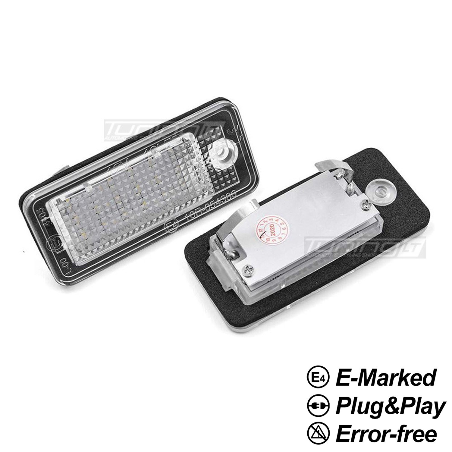 LED license plate light set