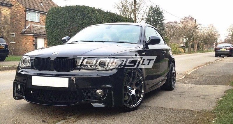 For BMW E81 / E82 / E87 / E88 1M-style Front Bumper, with fog lights