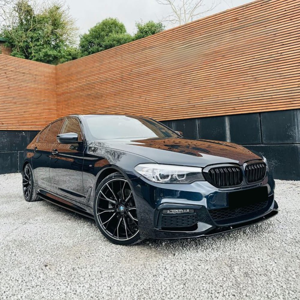 For BMW G30 / G31 PRELCI Performance Set, M5-style, glossy black